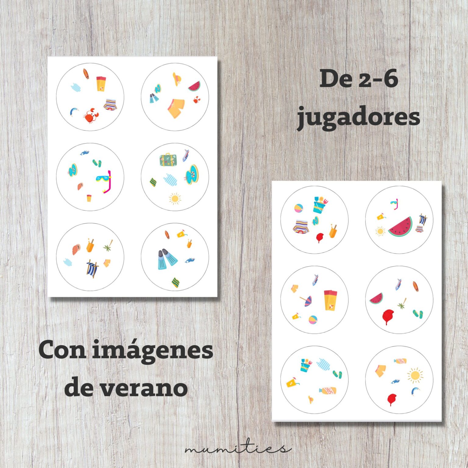 Dobble de verano - mumities